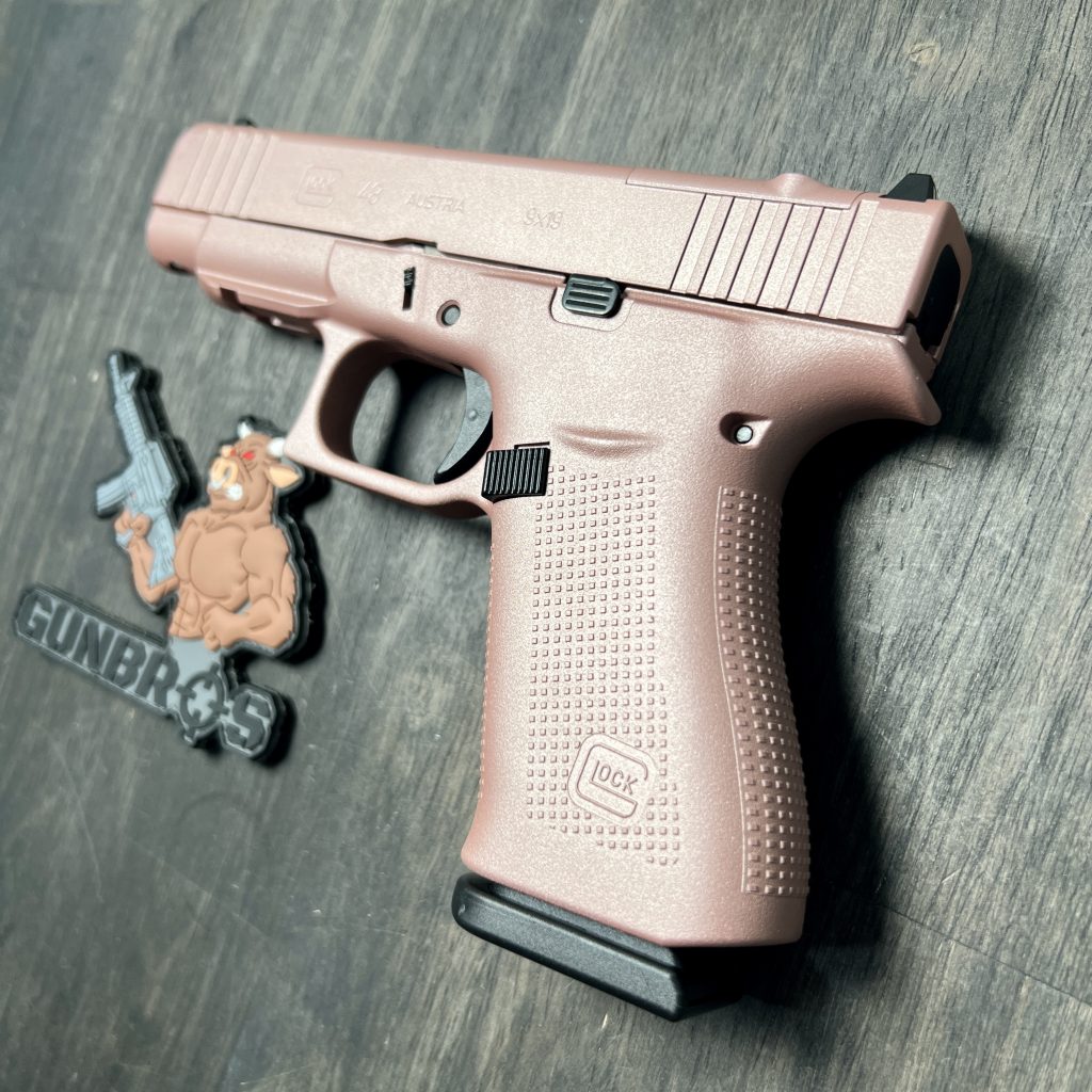 Glock 48 MOS 9mm Rose Cerakote - GUNTICKETS [10 SPOT] - GUNBROS