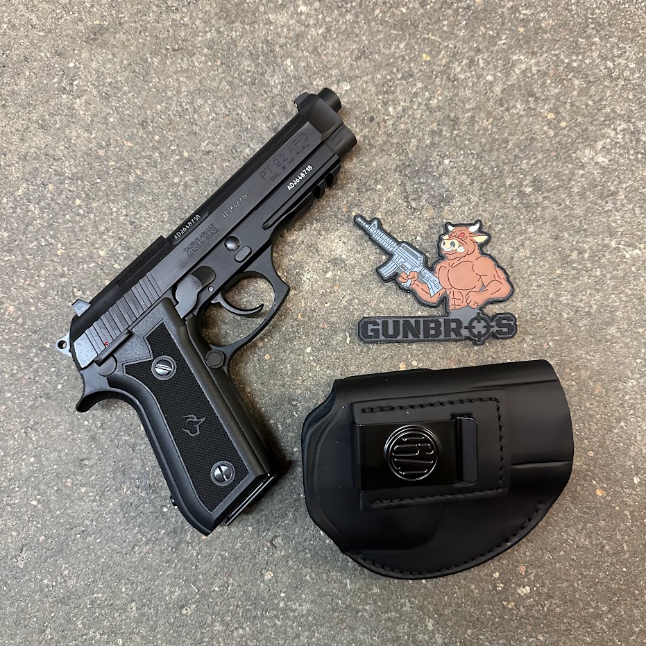 Taurus PT92 9mm w/ 1791 Leather Holster - GUNTICKETS [10 SPOT] - GUNBROS