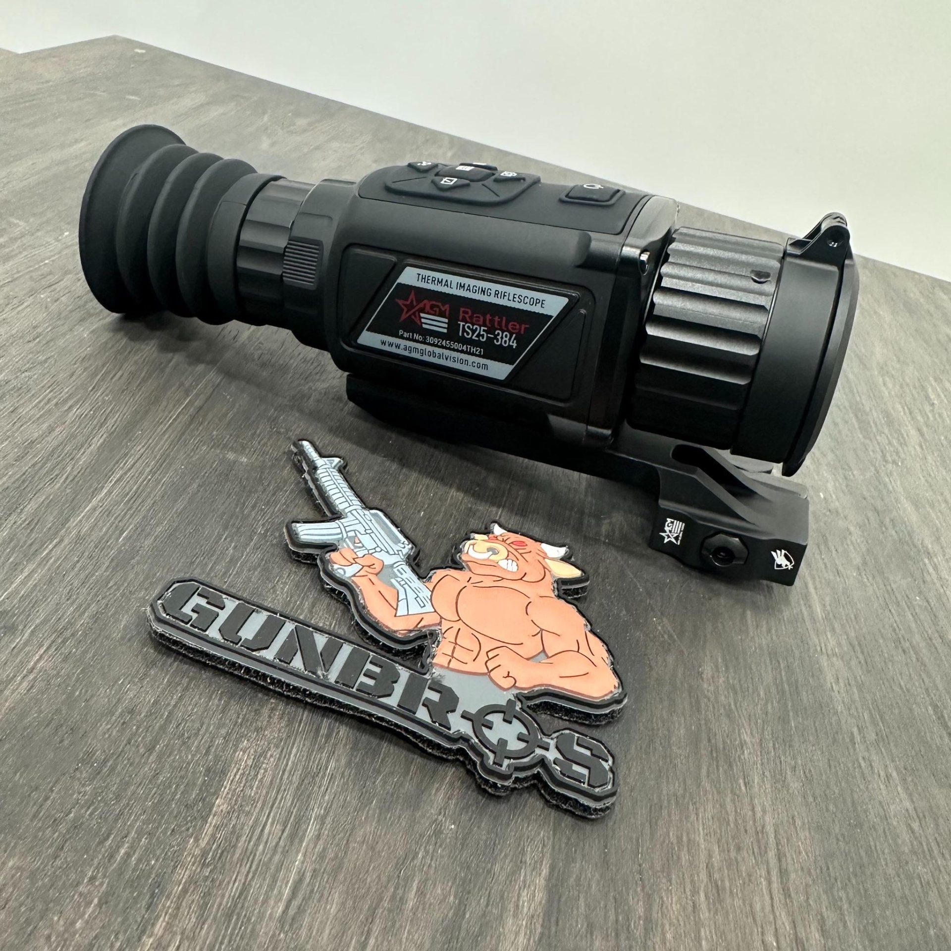AGM Rattler TS25-384 Thermal Rifle Scope - GUNTICKETS [25 SPOT] - GUNBROS