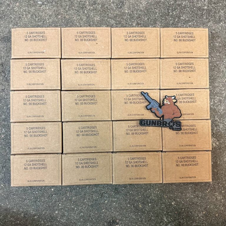 100rds Winchester Military Grade 12GA 00 Buckshot - GUNTICKETS [10 SPOT ...