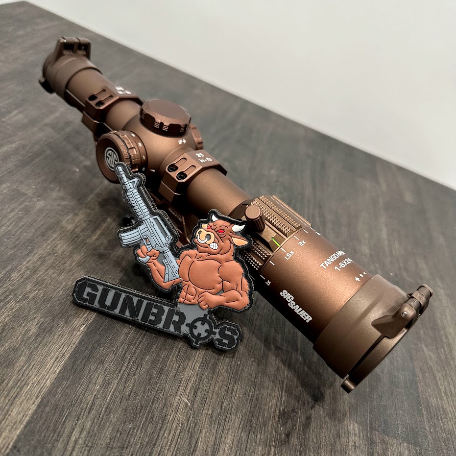 Sig Sauer Tango MSR 1-6x24mm w/ Mount FDE - GUNTICKETS [10 SPOT] - GUNBROS