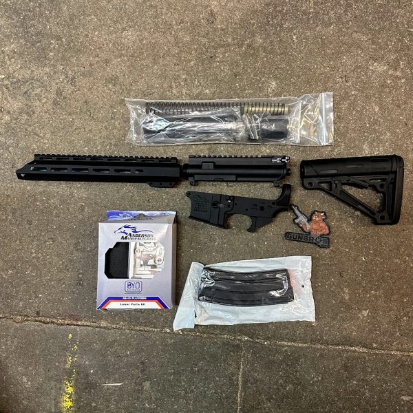 Anderson Complete AR15 Builder Kit (Lower, Barrel, Handguard, Upper ...