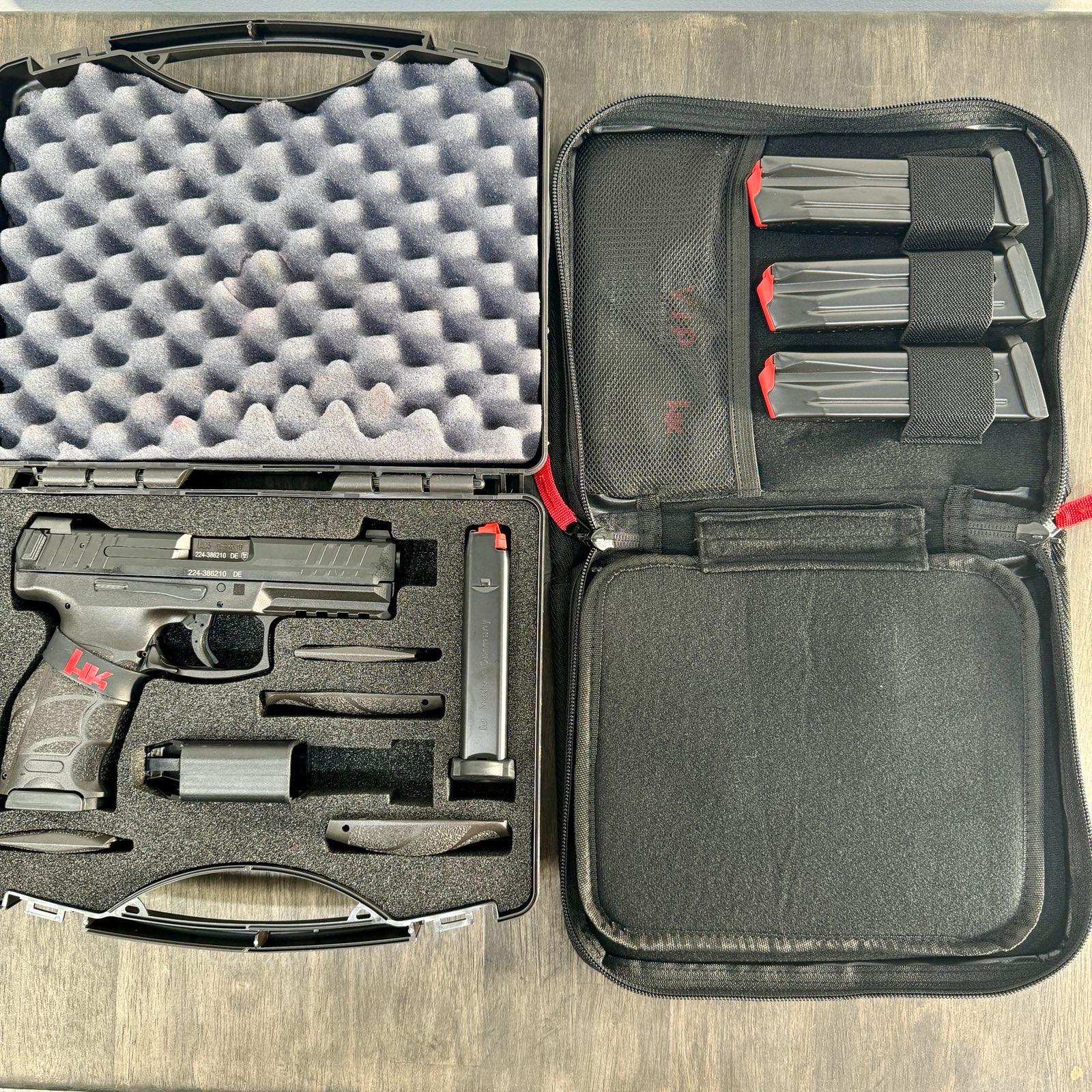 Heckler & Koch HK VP9 9mm Tac Pac w/ 5 Magazines- GUNTICKETS [10 SPOT ...