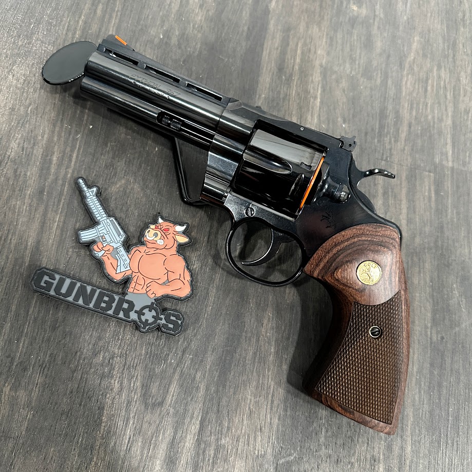 Colt Python .357 Mag 4.25" Blued - GUNTICKETS [20 SPOT] - GUNBROS