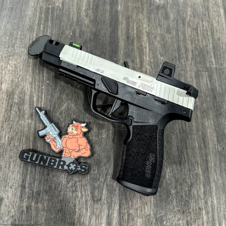 Sig Sauer P322 Comp .22LR w/ Romeo Zero Red Dot - GUNTICKETS [10 SPOT ...