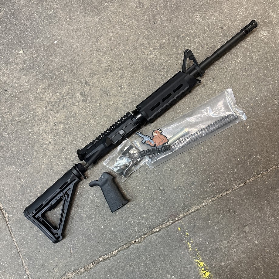 Del-Ton AR-15 Build Kit 5.56mm 16" - GUNTICKETS [10 SPOT] - GUNBROS