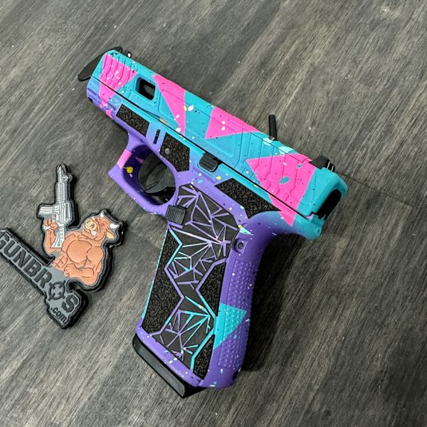 Glock 19 Gen 5 Optic Ready 80s Cerakote 9mm - GUNTICKETS [10 SPOT ...