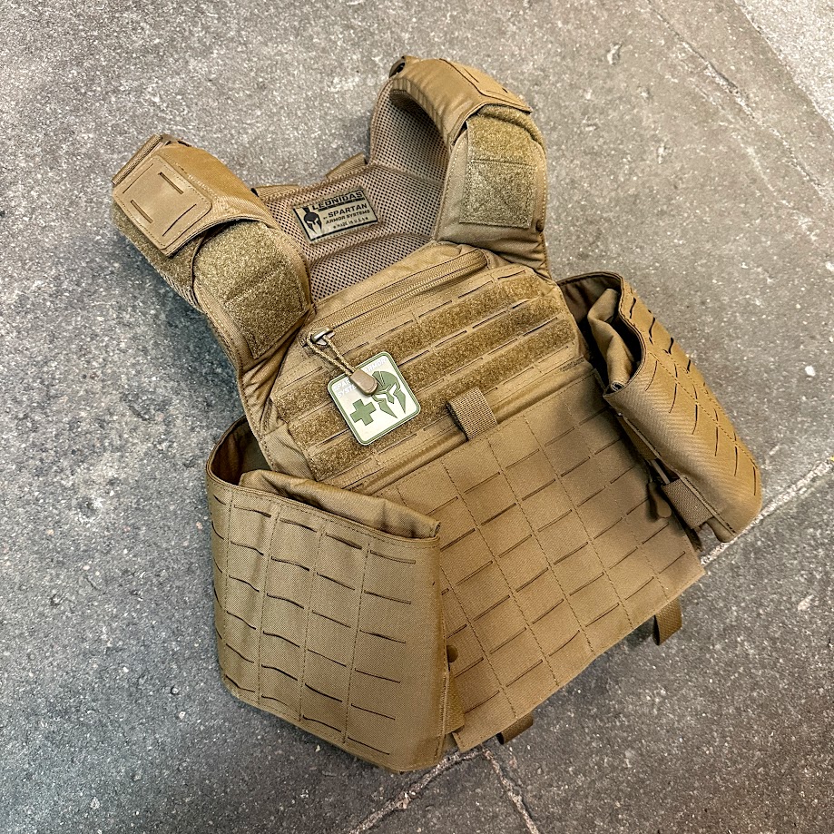 Spartan Leonidas Plate Carrier FDE w/ 3+ Plates - GUNTICKETS [10 SPOT ...