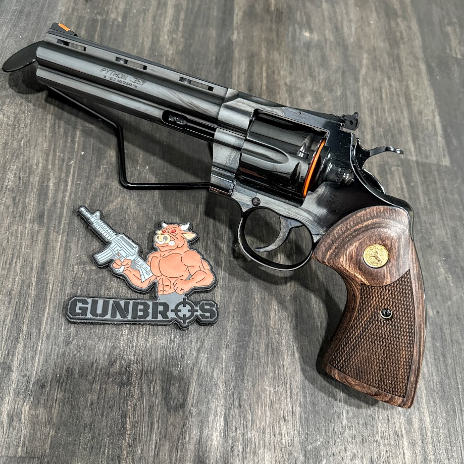 Colt Python Blued .357 Magnum 6" - GUNTICKETS [20 SPOT] - GUNBROS
