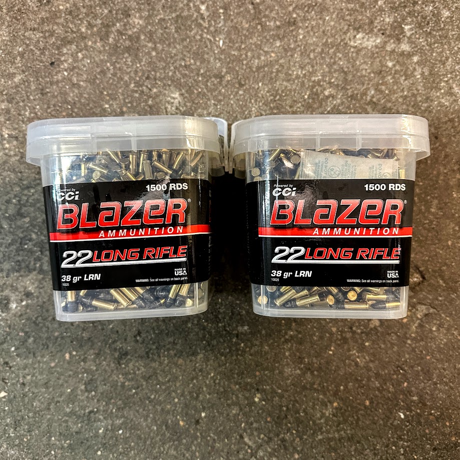 3000rds Blazer .22LR (2x 1500rd Buckets) - GUNTICKETS [10 SPOT] - GUNBROS