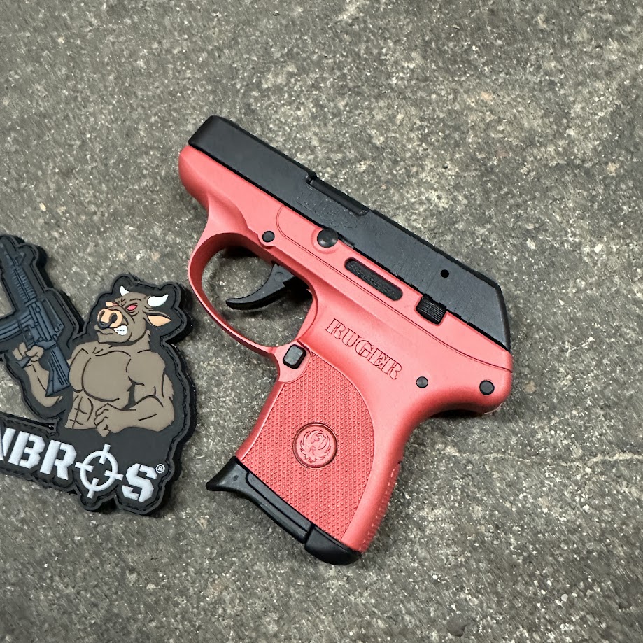 Ruger LCP .380 ACP Red Frame - GUNTICKETS [10 SPOT] - GUNBROS