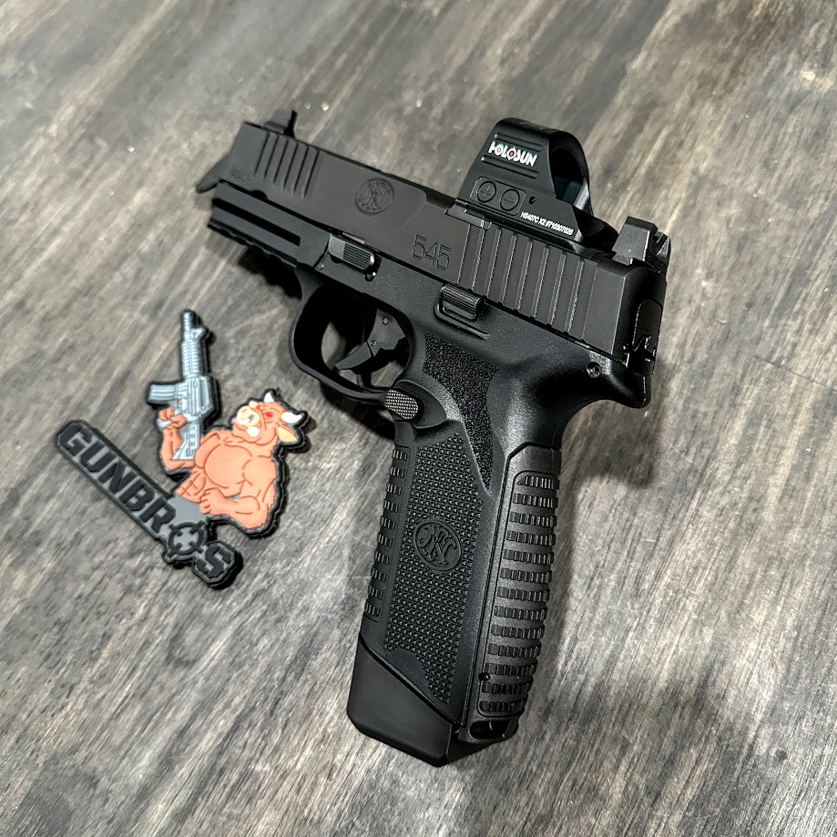 FN 545 MRD .45 ACP w/ Holosun 407C Red Dot - GUNTICKETS [20 SPOT] - GUNBROS