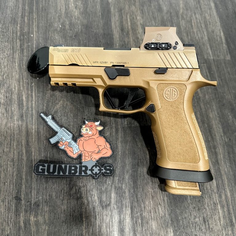 Sig Sauer M18X 9mm w/ Romeo M17 Red Dot - GUNTICKETS [20 SPOT] - GUNBROS