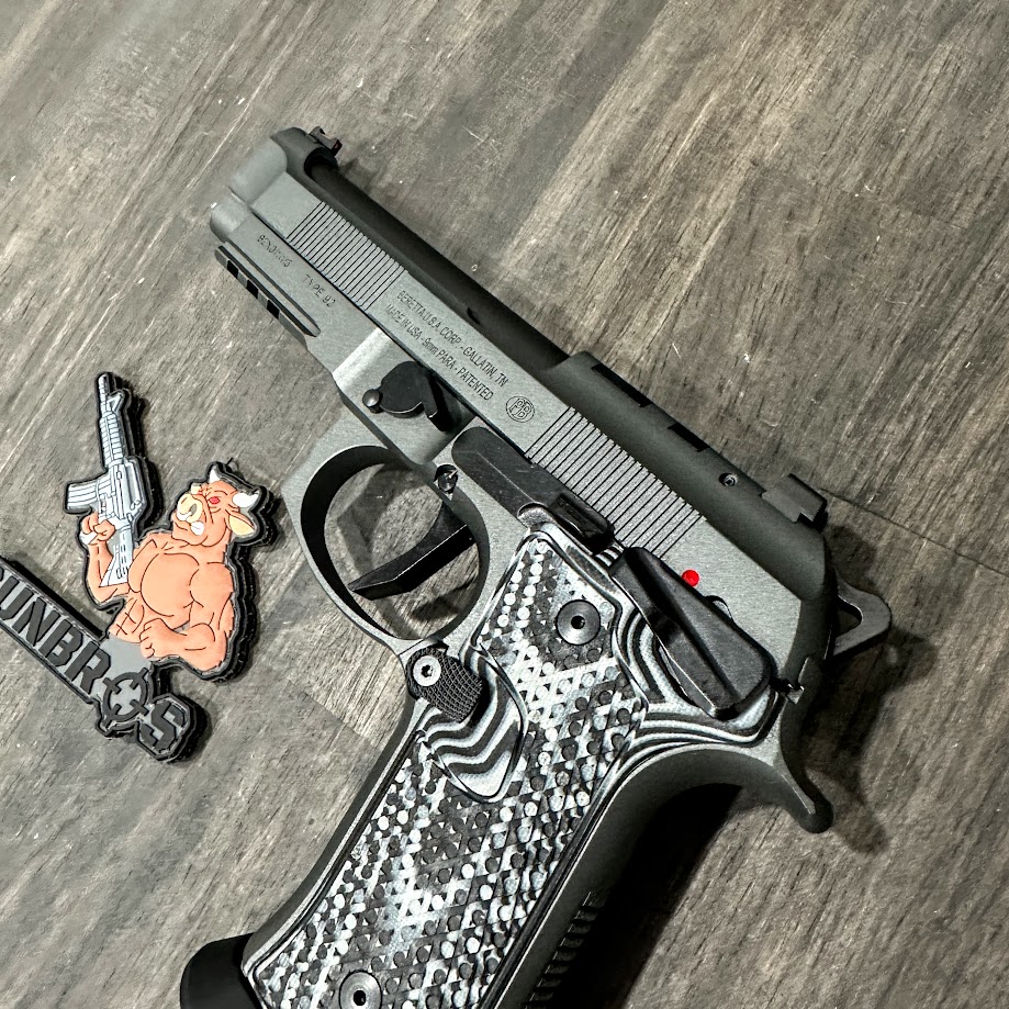 Beretta 92XI SAO Limited Grey 9mm - GUNTICKETS [20 SPOT] - GUNBROS