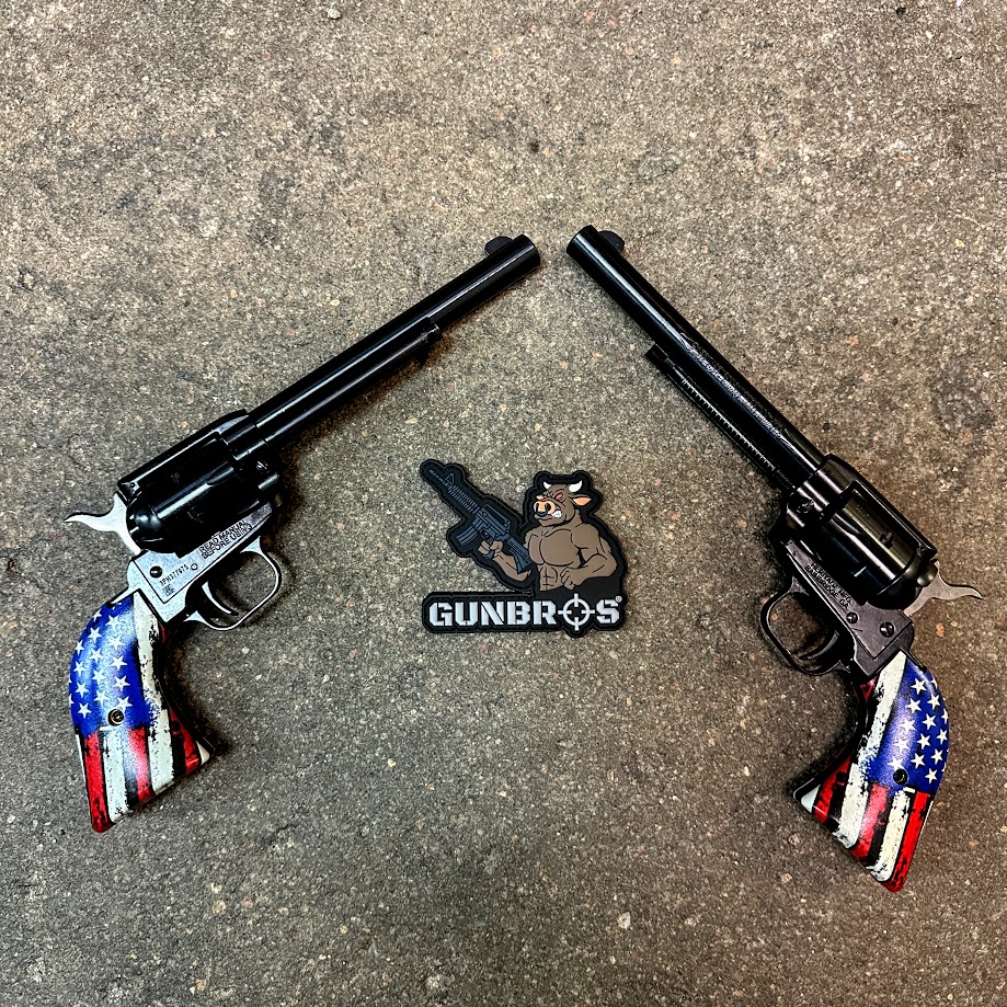 Dual Heritage Rough Rider .22LR 6.5" USA Flag - GUNTICKETS [10 SPOT ...