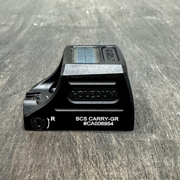 Holosun SCS Carry Green Dot Optic - GUNTICKETS [10 SPOT] - GUNBROS