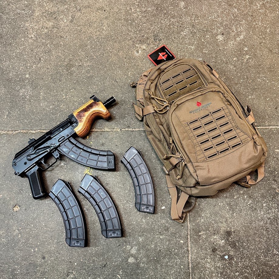 Century Micro Draco 7.62x39mm Backpack Kit - GUNTICKETS [20 SPOT] - GUNBROS