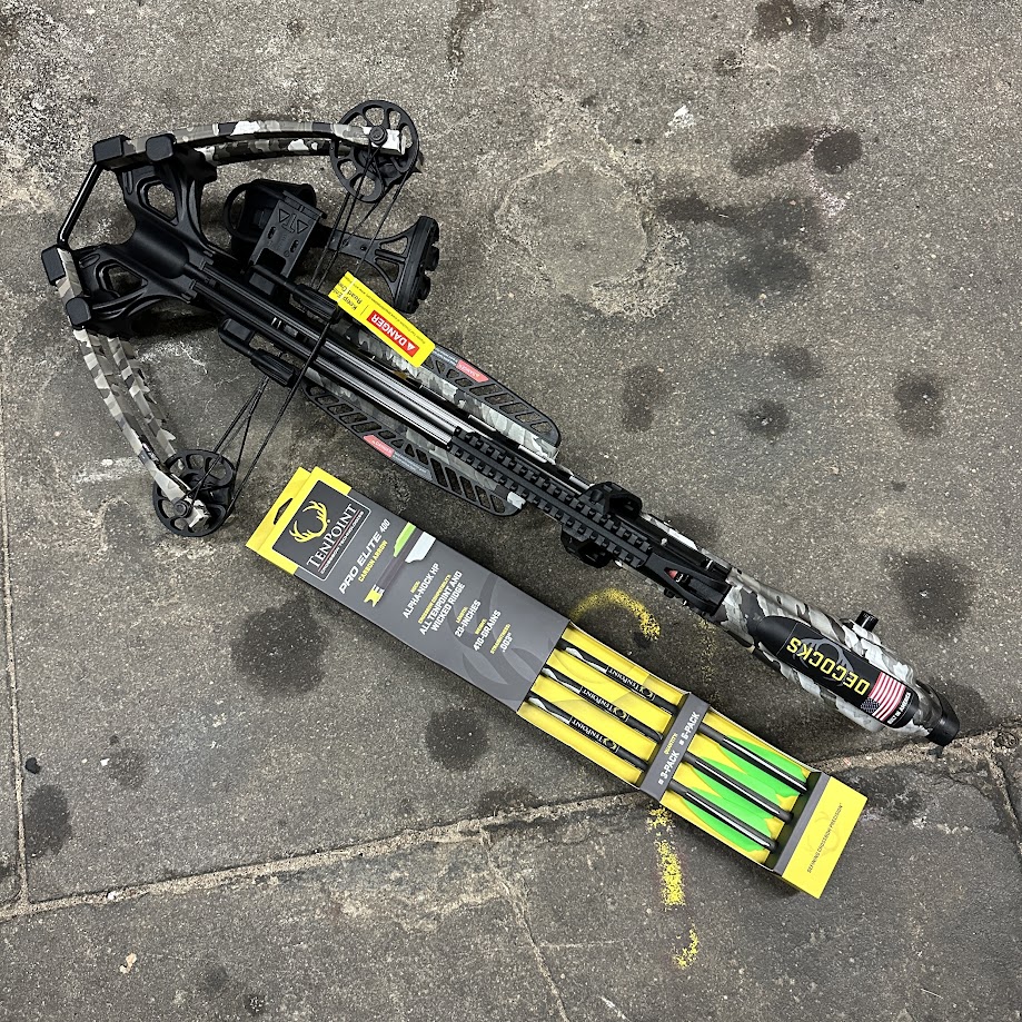 TenPoint Crossbow Venom X Acuslide w/ Scope, Quiver & Arrows ...