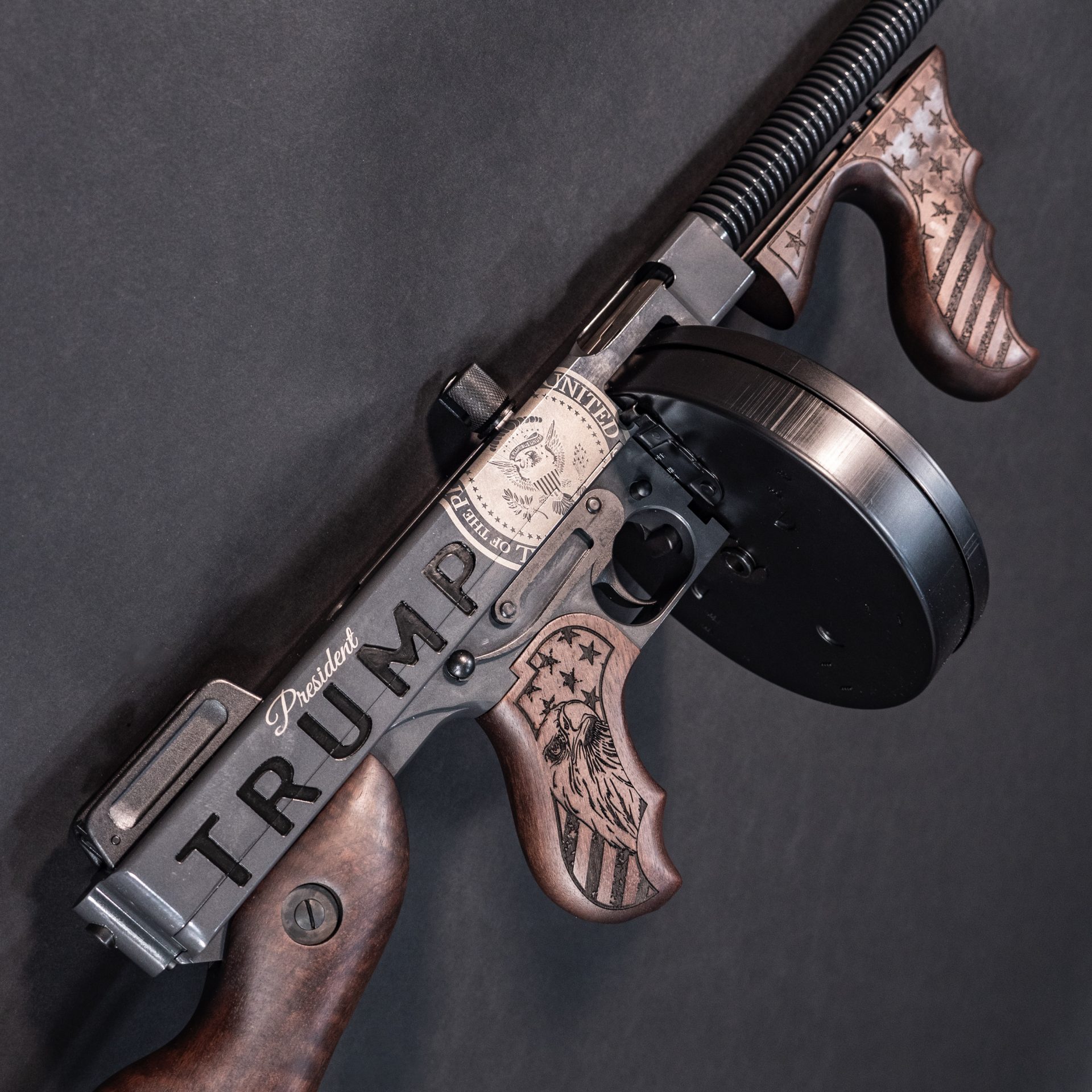 Auto Ordnance Thompson Trump Save America Edition .45 ACP - GUNTICKETS ...