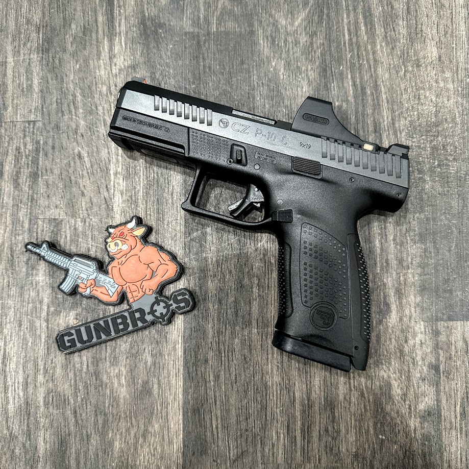CZ P-10C 9mm w/ Holosun SCC Green Dot - GUNTICKETS [10 SPOT] - GUNBROS