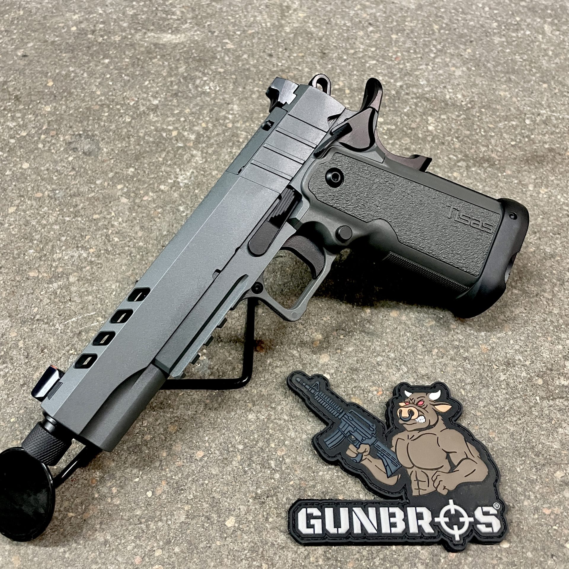 Tisas 1911 Night Stalker DS 9mm - GUNTICKETS [20 SPOT] - GUNBROS
