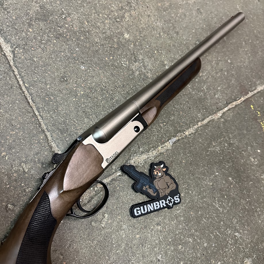 Citadel Coach 12GA Side By Side Nickel - GUNTICKETS [10 SPOT] - GUNBROS