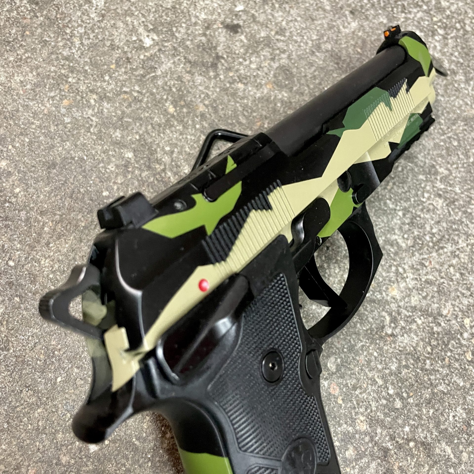Beretta 92XI SAO 9mm Splinter Camo - GUNTICKETS [20 SPOT] - GUNBROS