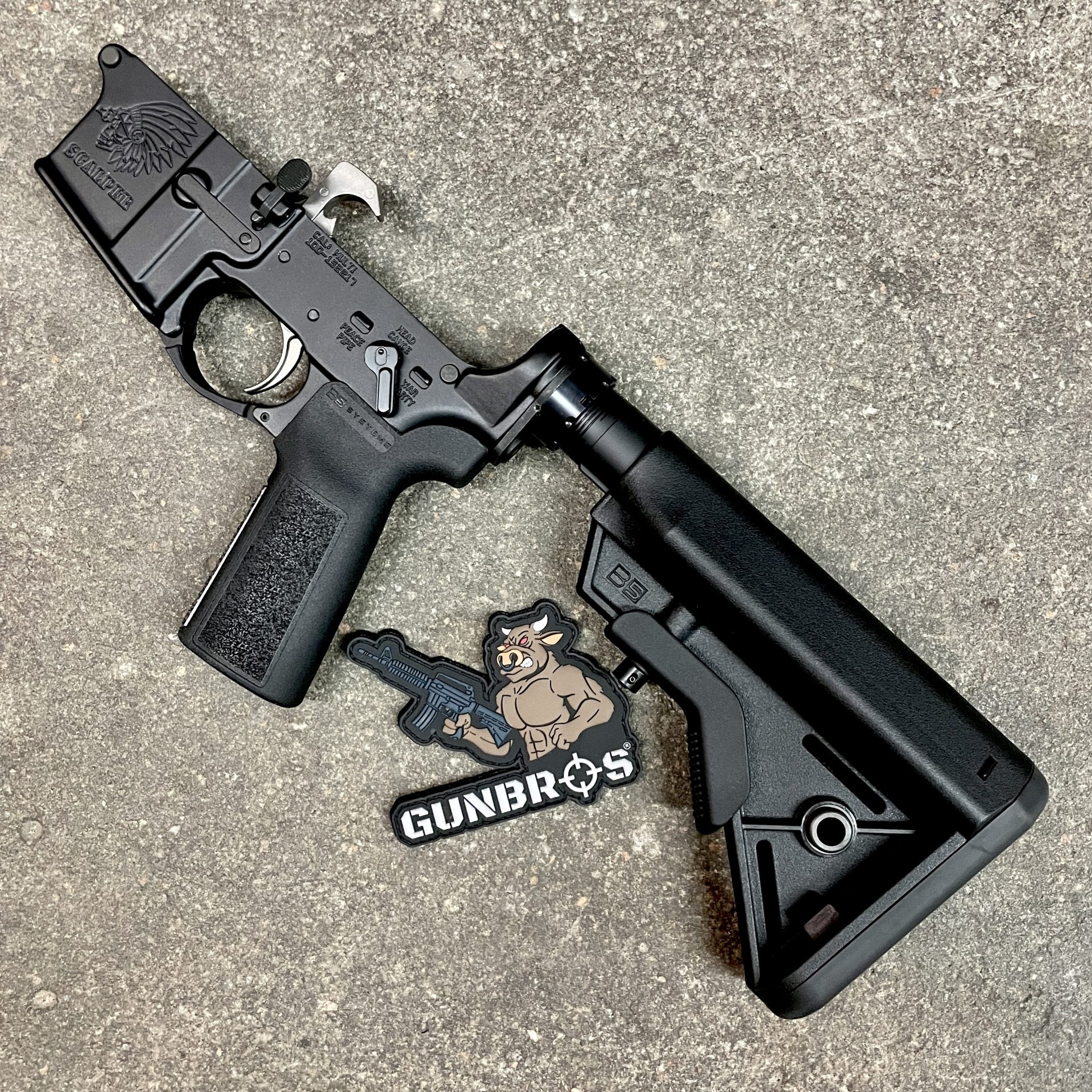 Sons of Liberty Gun Works Scalper AR15 Complete Lower - GUNTICKETS [10 ...
