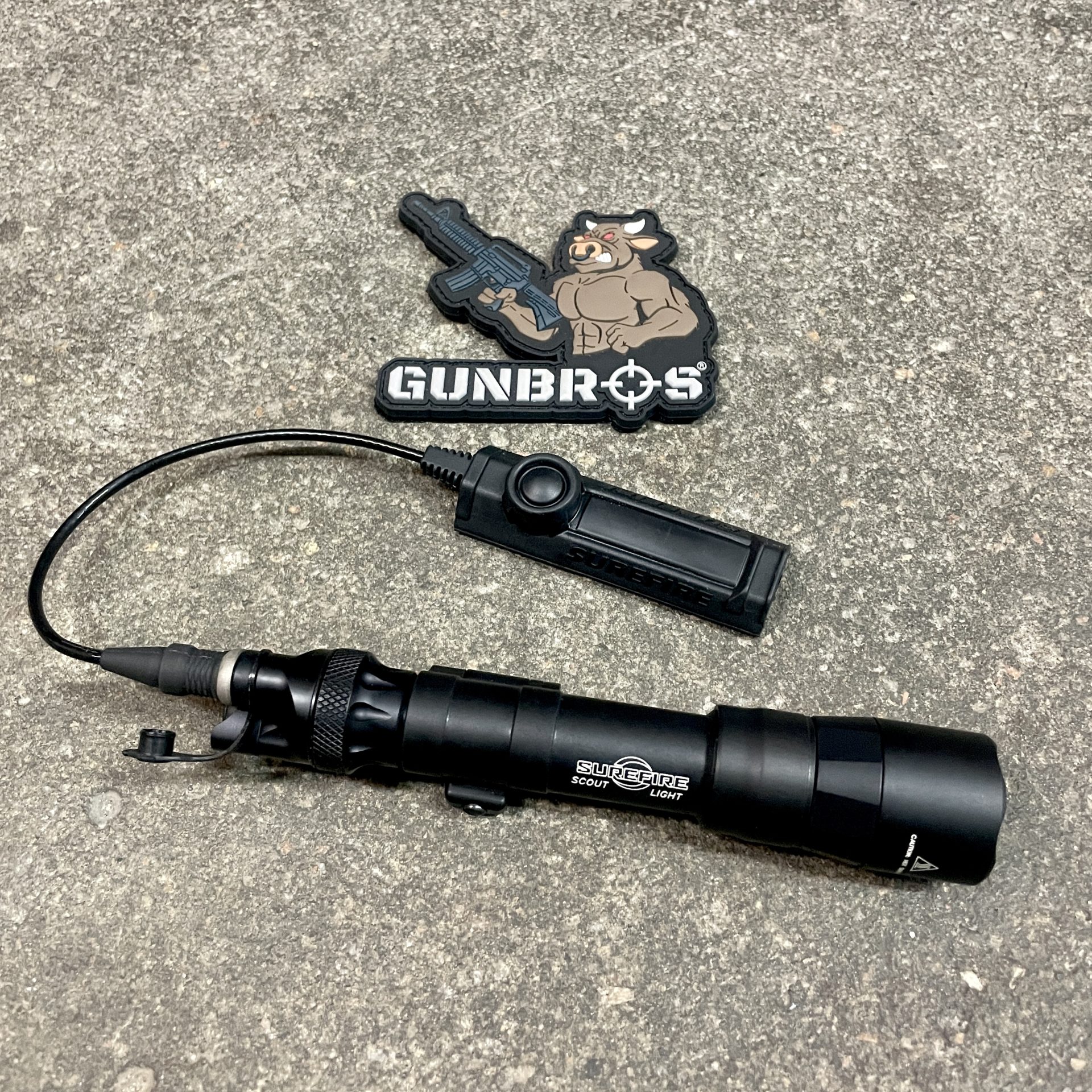 Surefire M640DFT Scout Turbo Pro Weapon Light W/ DSSR07 Remote Switch ...