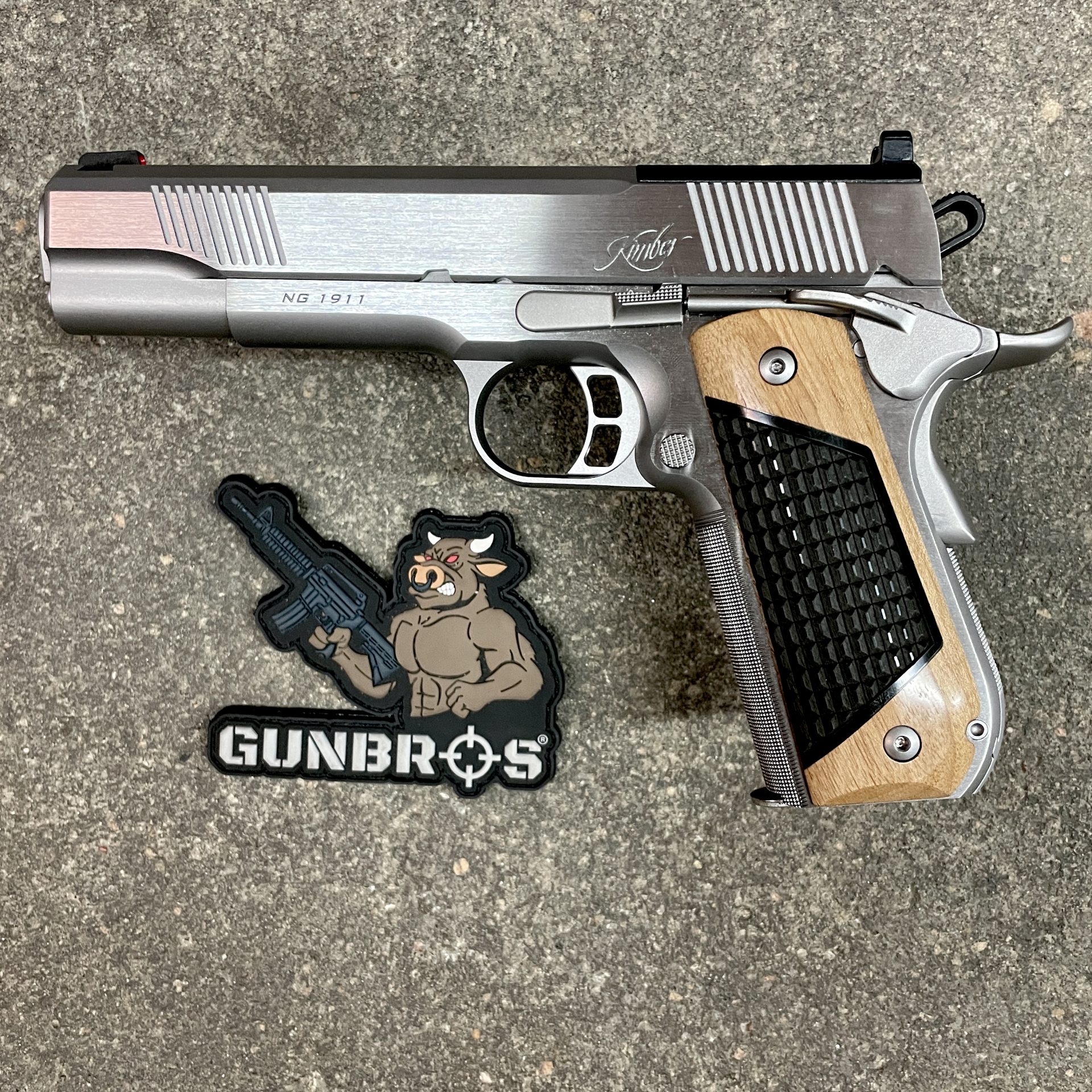 Kimber 1911 Next Gen Stainless .45 ACP Optics Ready - GUNTICKETS [20 ...