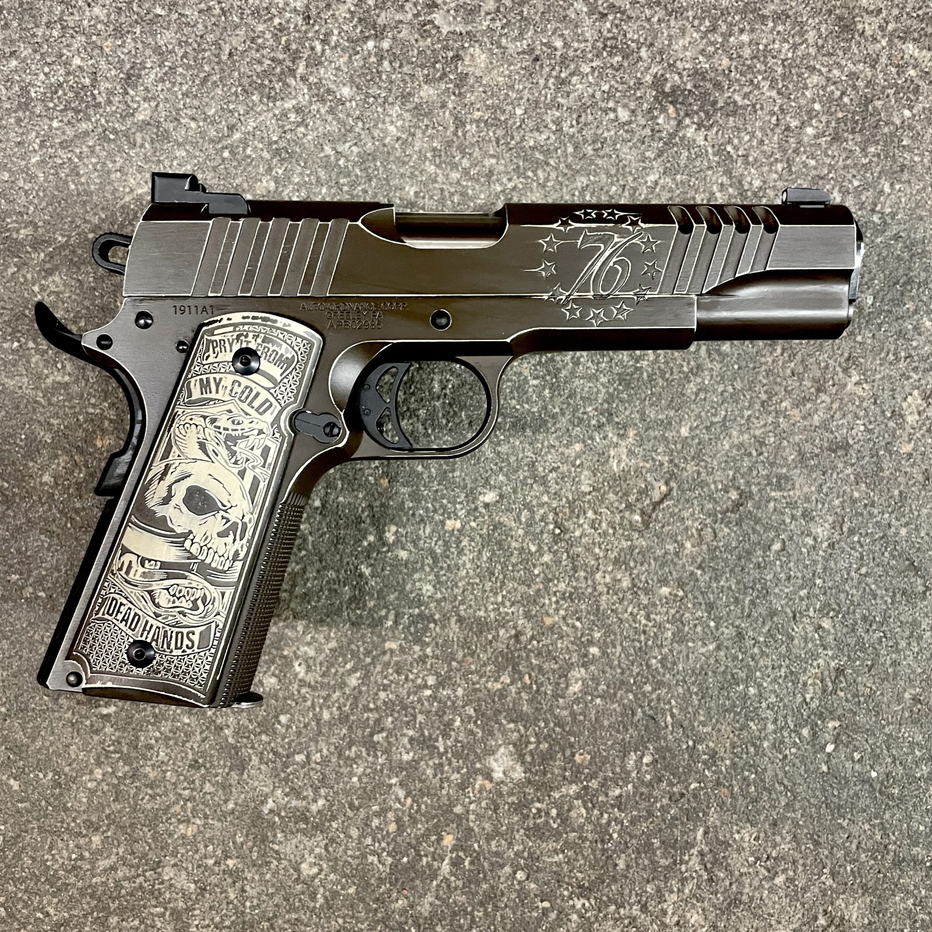 Auto Ordnance 1911A1 1776 Special Edition .45 ACP - GUNTICKETS [20 SPOT ...