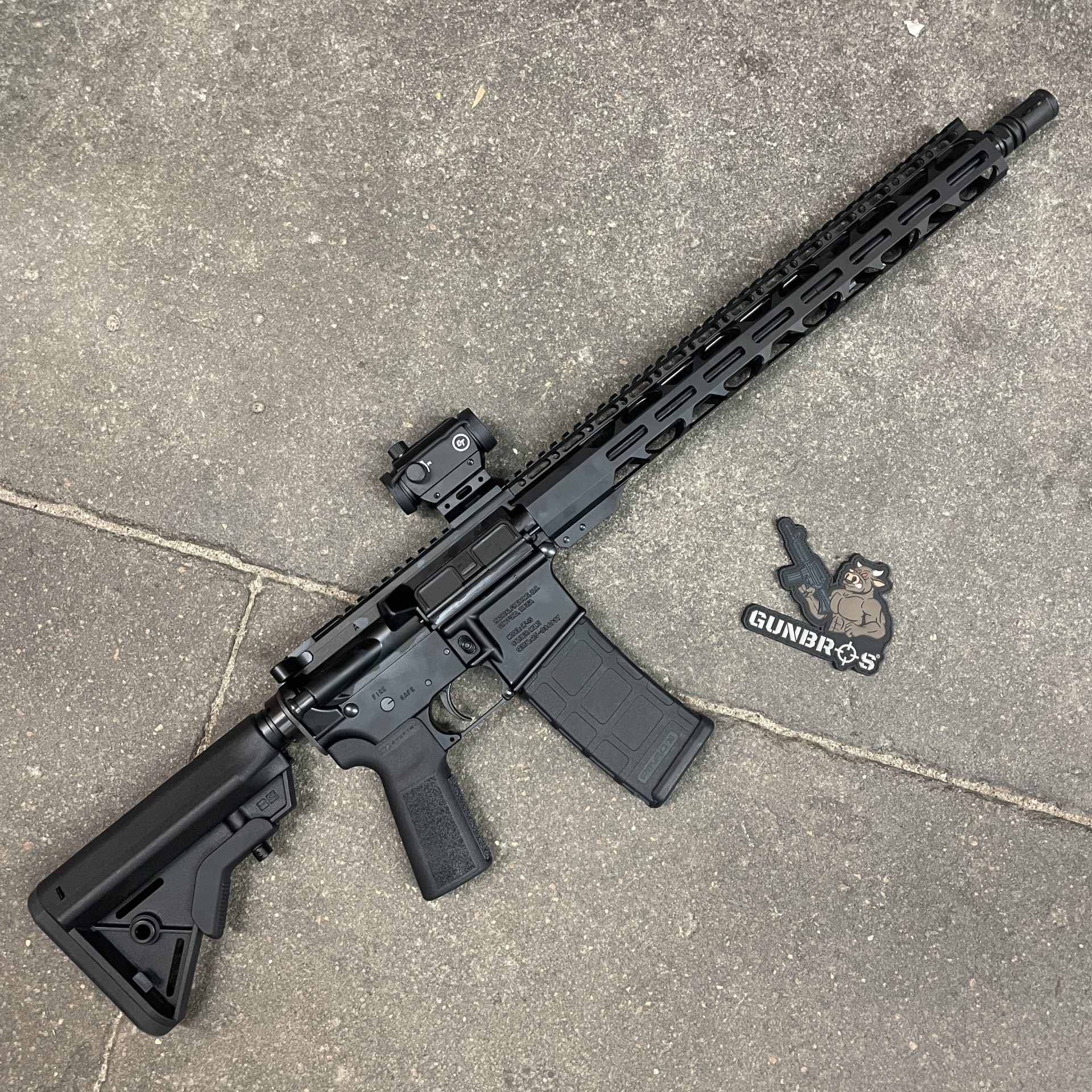 Radical RF-15 Socom Bundle W/ CTS-25 Red Dot 5.56mm 16" - GUNTICKETS ...