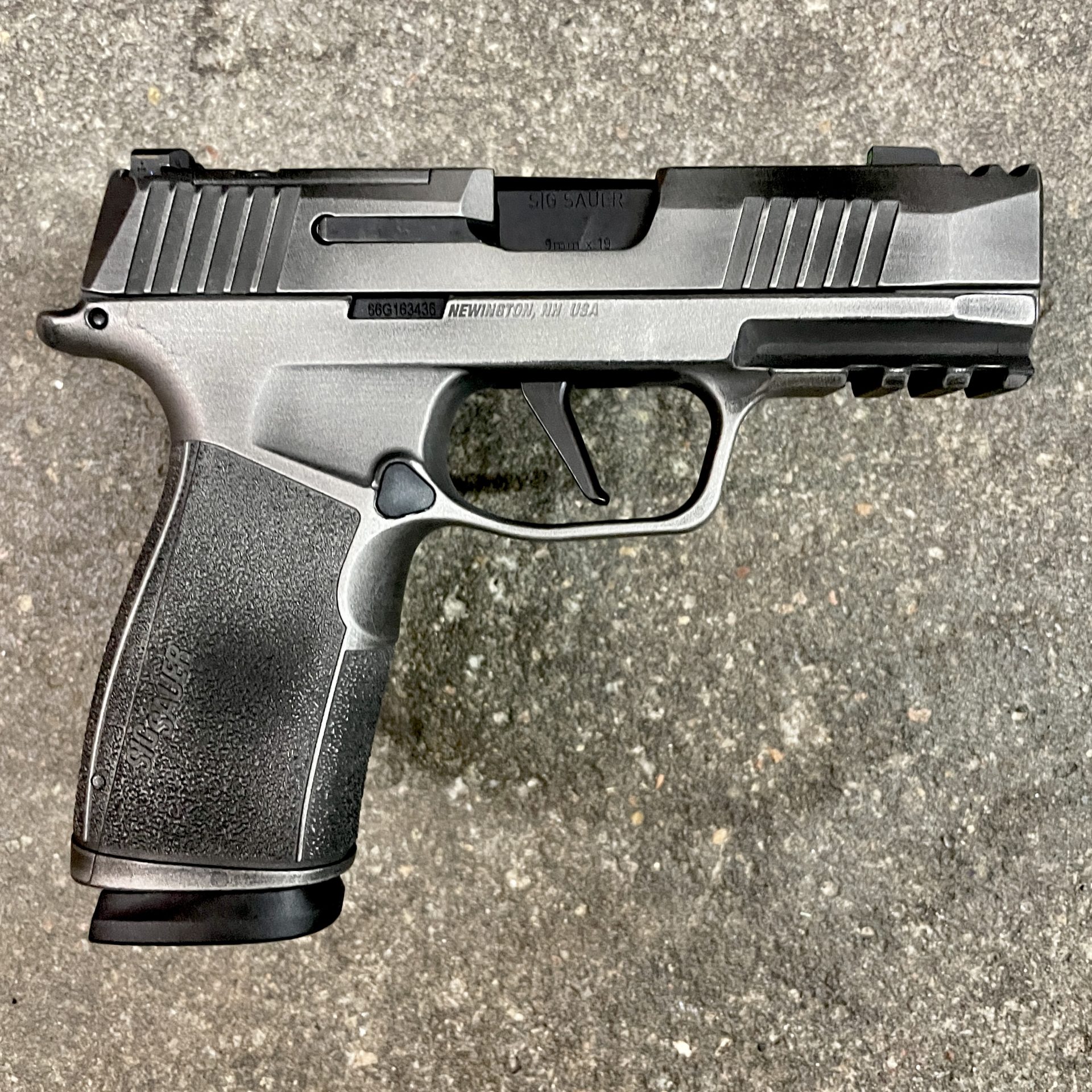 Sig Sauer P365 XMacro Distressed Gun Metal Gray 9mm - GUNTICKETS [20 ...