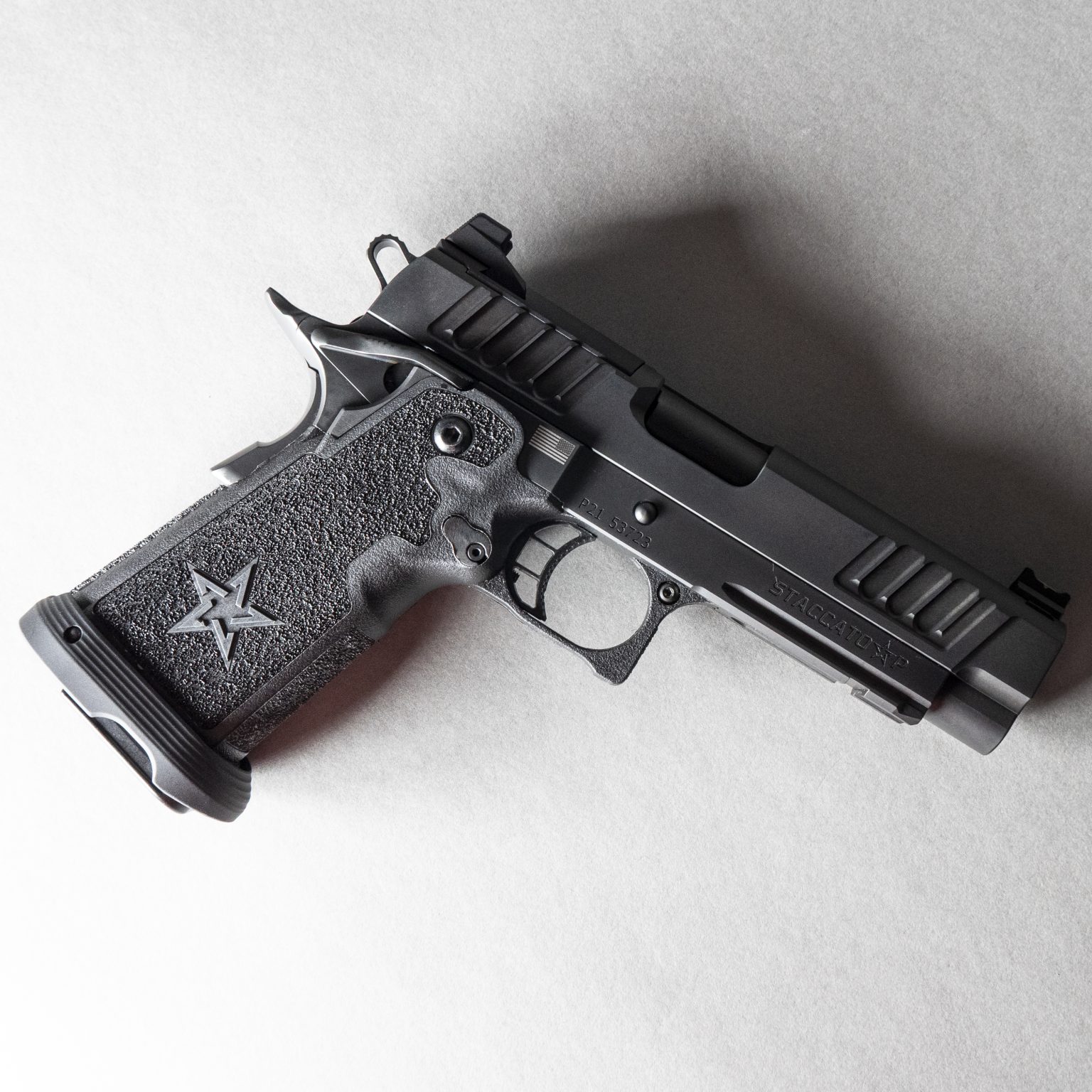 Staccato P 2011 9mm DLC Finish - GUNTICKETS [150 SPOT] - GUNBROS