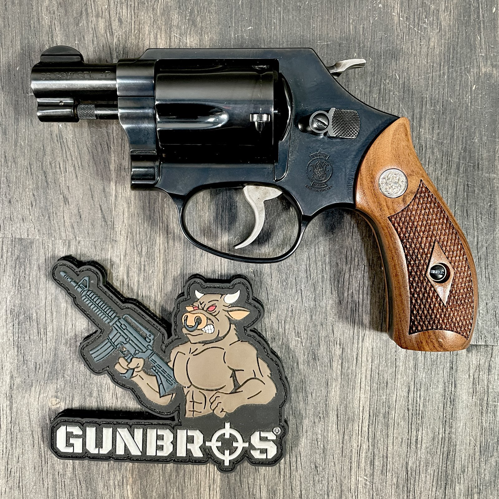 S&W Model 36 .38spl+P - GUNTICKETS [20 SPOT] - GUNBROS
