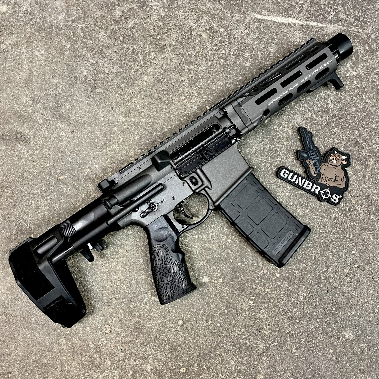Daniel Defense DDM4 PDW Cobalt .300 Blackout 7" - GUNTICKETS [100 SPOT ...