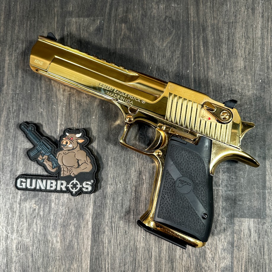 Desert Eagle Mark XIX .50AE Titanium Gold - GUNTICKETS [150 SPOT] - GUNBROS