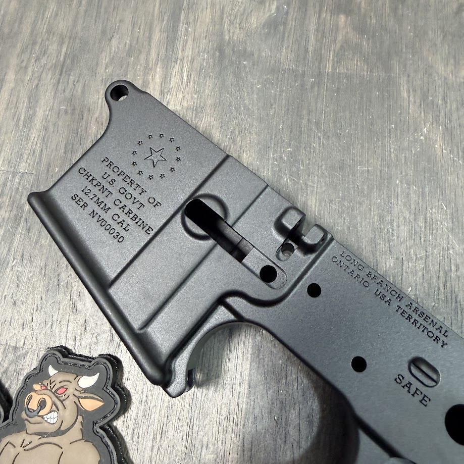 Fallout Checkpoint Carbine AR15 Stripped Lower (Long Branch Arsenal ...