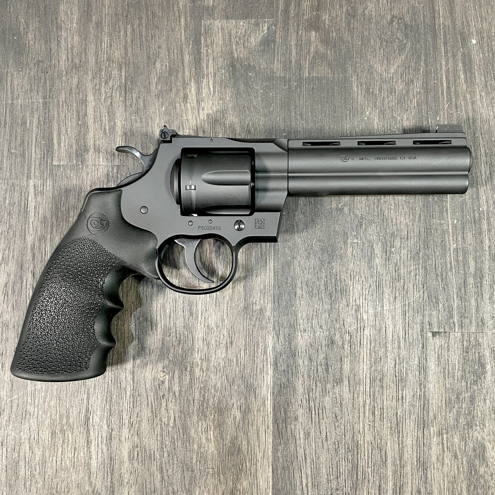 Colt Python Matte Blued 5" .357 Magnum - GUNTICKETS [20 SPOT] - GUNBROS