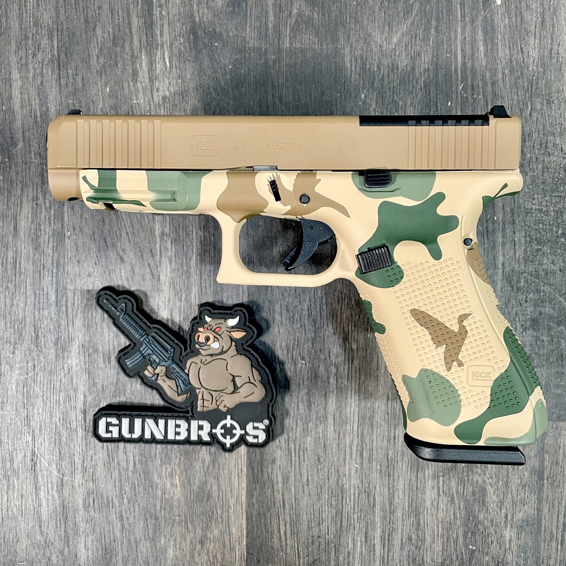 Glock 47 MOS "Duck Hunter" Camo 9mm - GUNTICKETS [20 SPOT] - GUNBROS
