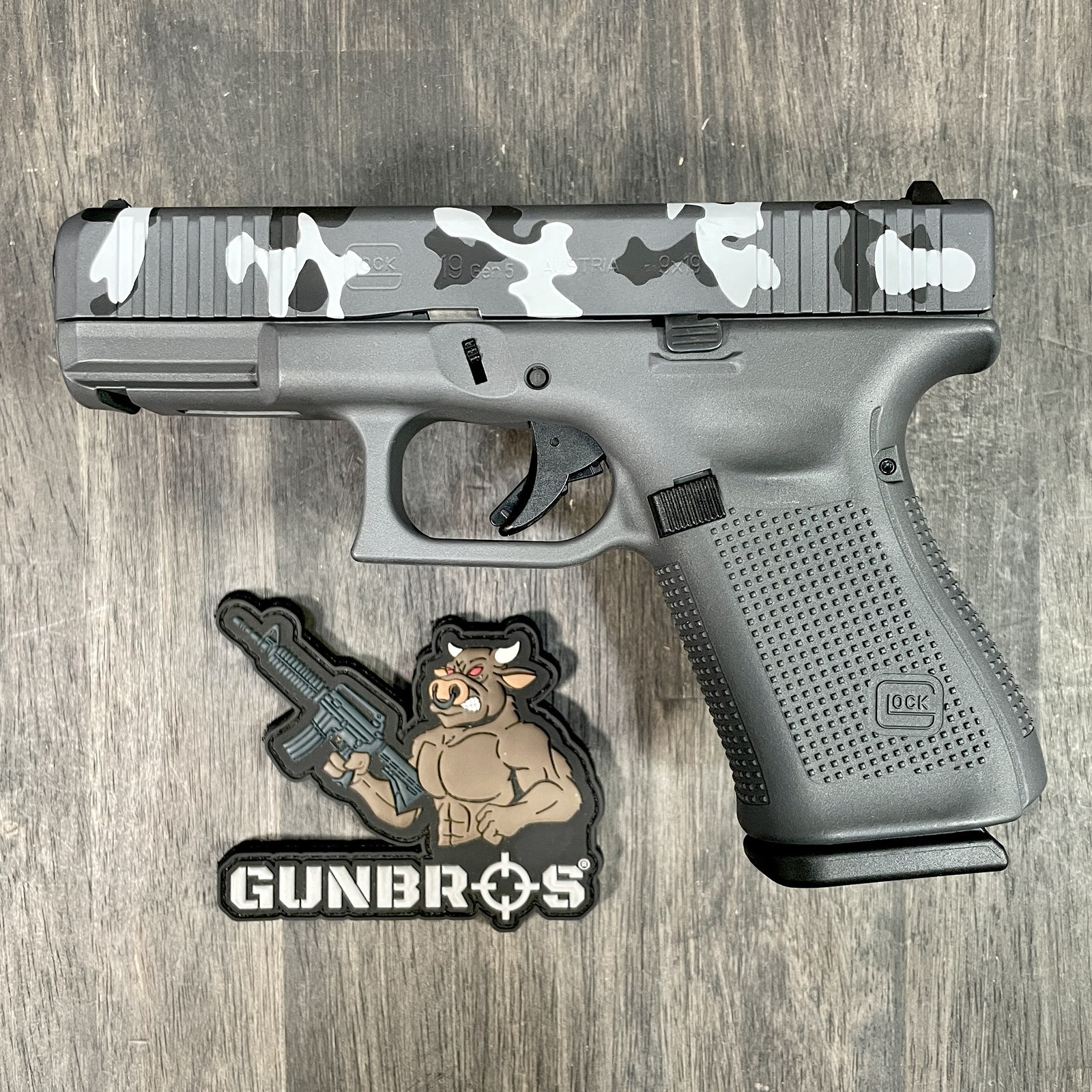 Glock 19 Gen 5 Urban Camo 9mm - GUNTICKETS [20 SPOT] - GUNBROS