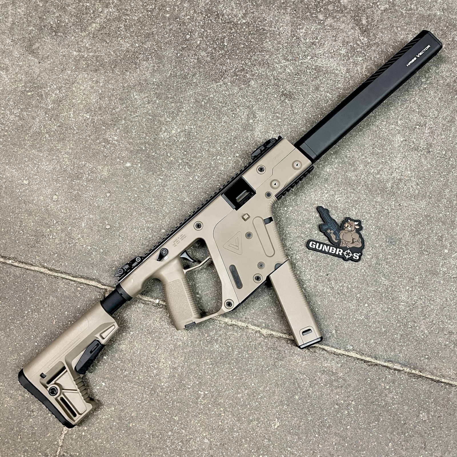 Kriss Vector CRB G2 9mm FDE - GUNTICKETS [25 SPOT] - GUNBROS