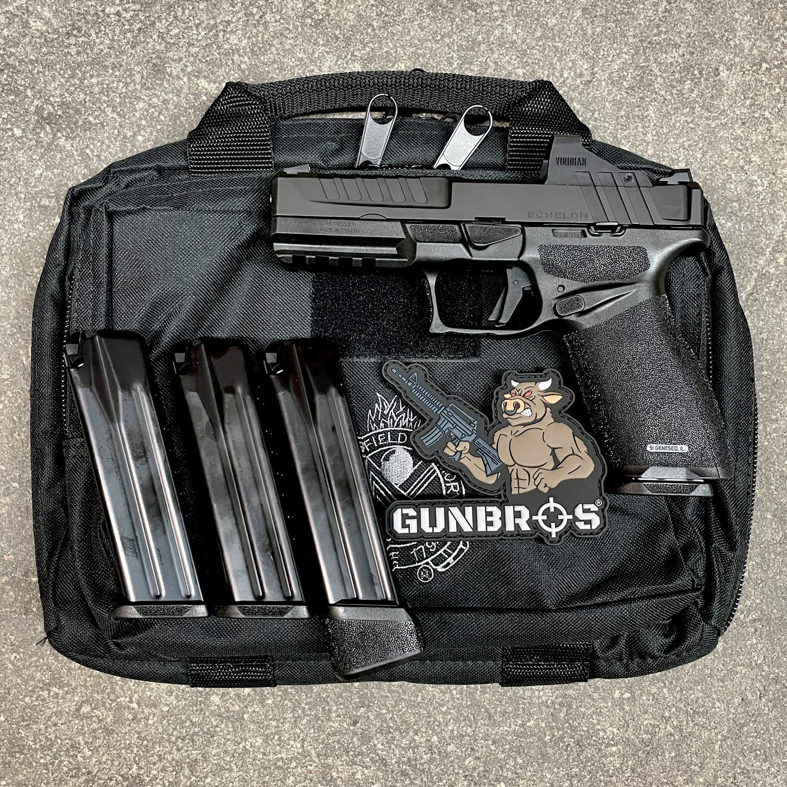 Springfield Echelon 9mm W/ Viridian Green Dot Gear Up Package ...