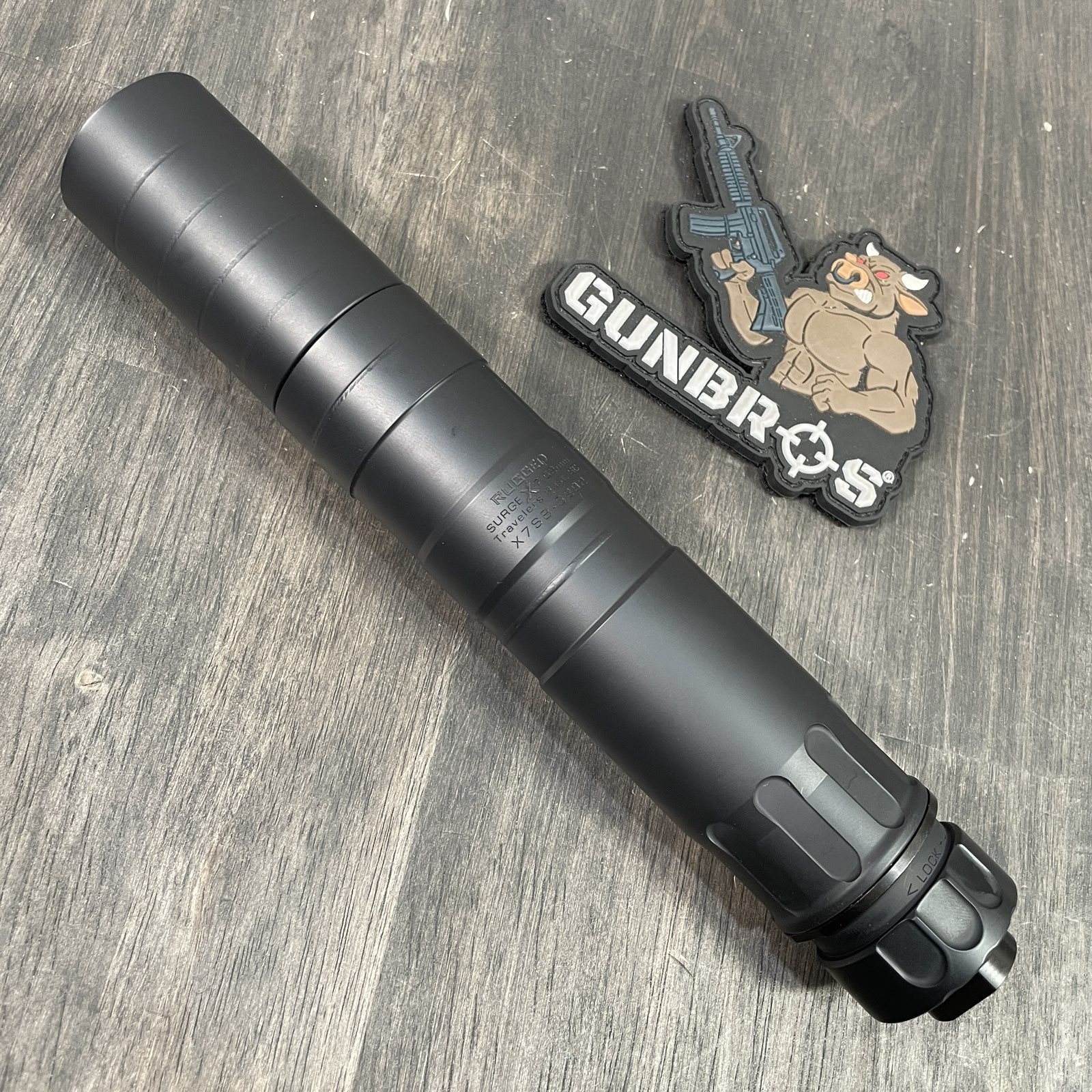 Rugged Surge-X 7.62mm Suppressor W/RUM Mount - GUNTICKETS [20 SPOT ...