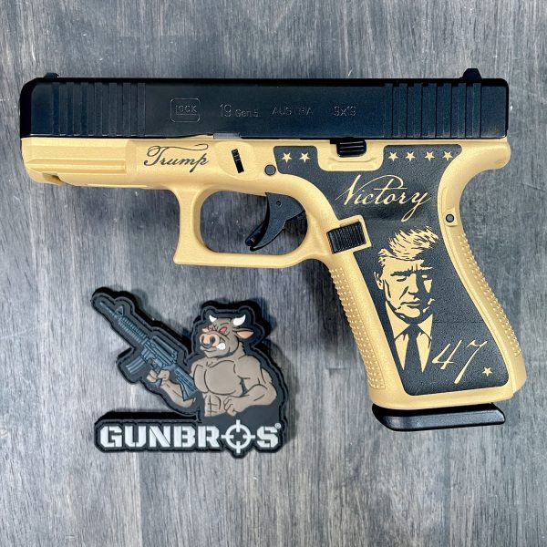 Glock 19 Gen 5 Trump Golden Age 9mm - GUNTICKETS [20 SPOT] - GUNBROS