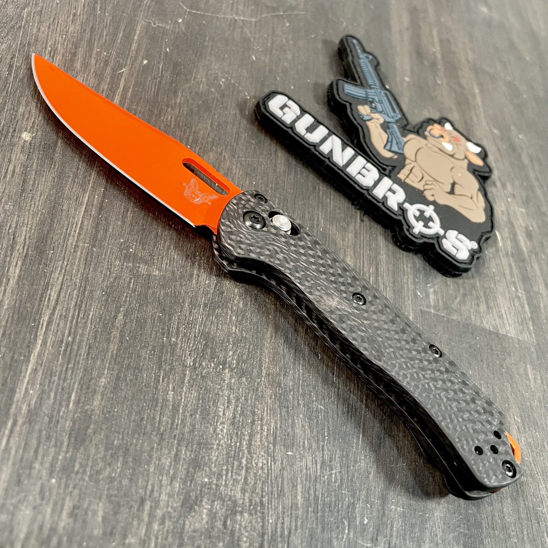 Benchmade Mini Taggedout - GUNTICKETS [10 SPOT] - GUNBROS