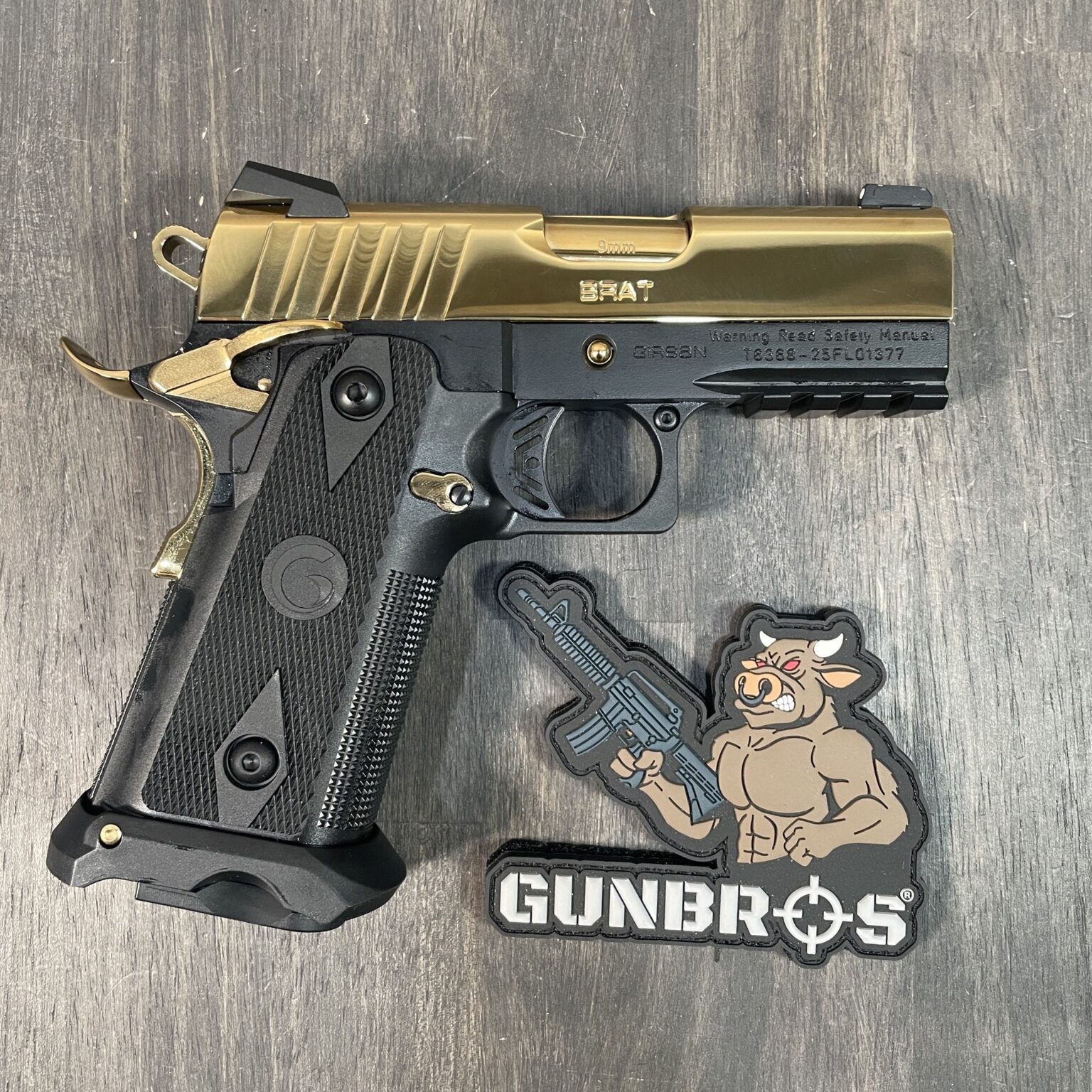 EAA Corp Witness 2311 Brat 9mm W/ Dog Tag - GUNTICKETS [20 SPOT] - GUNBROS