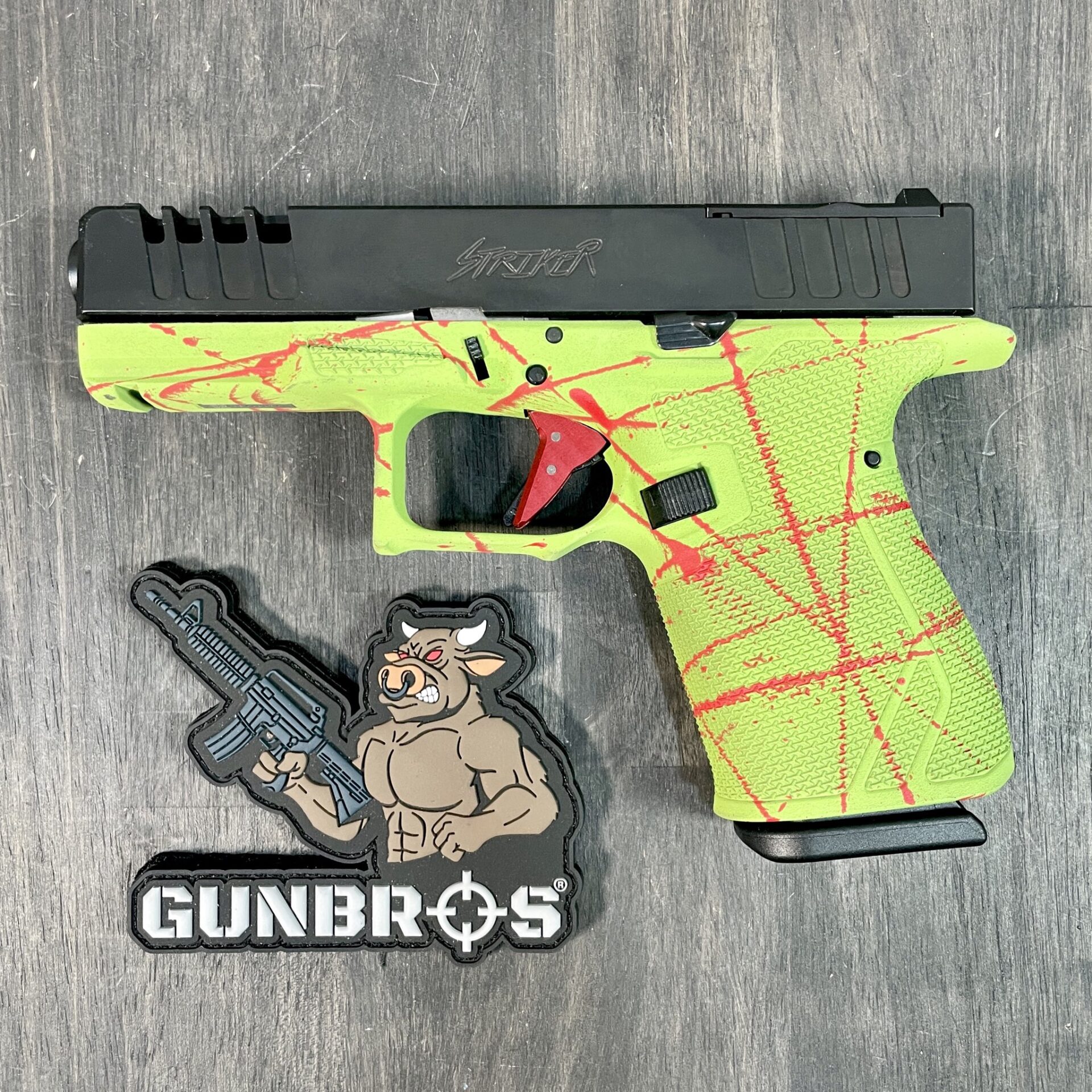GLFA Striker 9mm "Zombie Green" - GUNTICKETS [10 SPOT] - GUNBROS